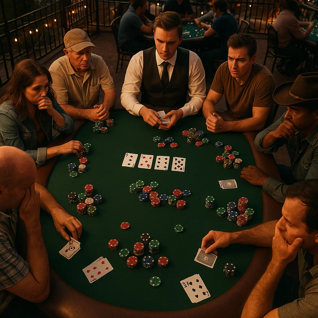 Texas Hold'em Poker Table Rentals | Fleming, PA