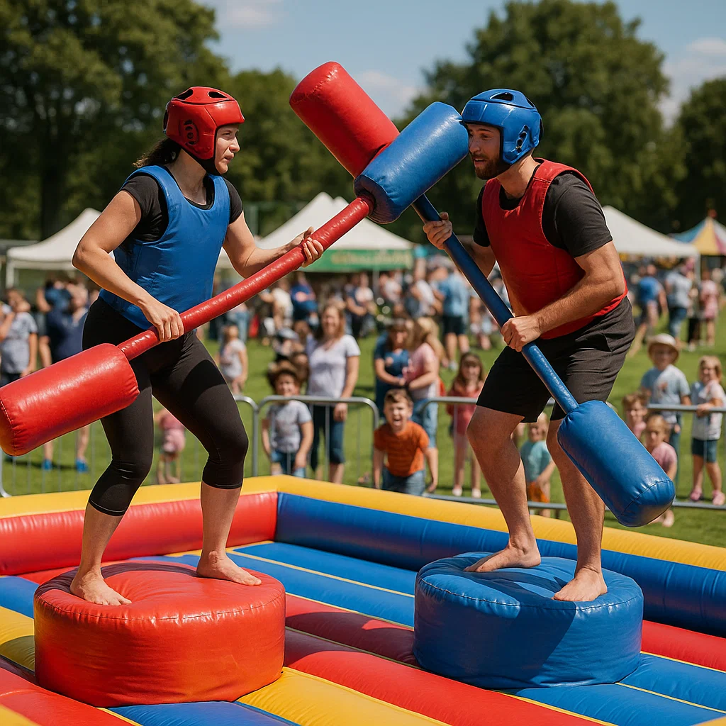 Gladiator jousting rentals in Babylon, New York | Delivery & Setup