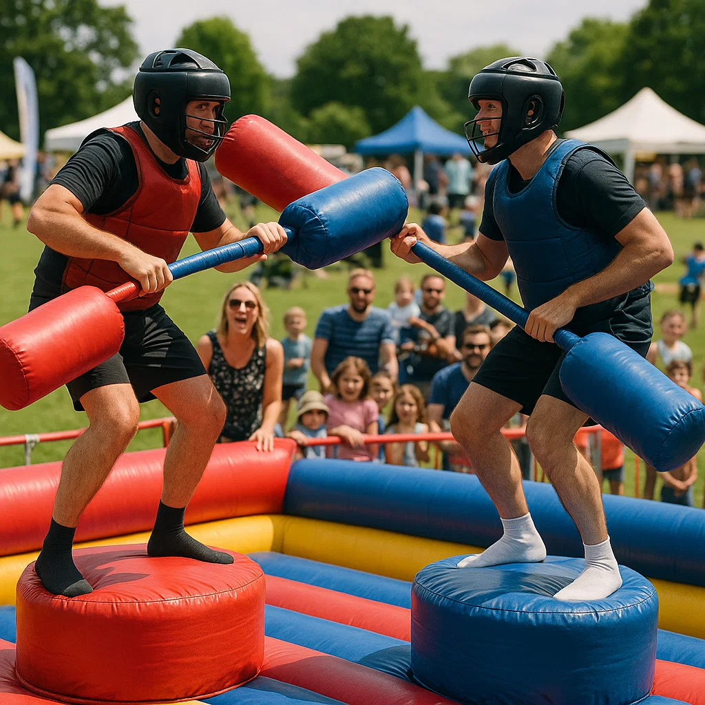 Gladiator jousting rentals in Wyckoff, New Jersey | Fun for All Ages