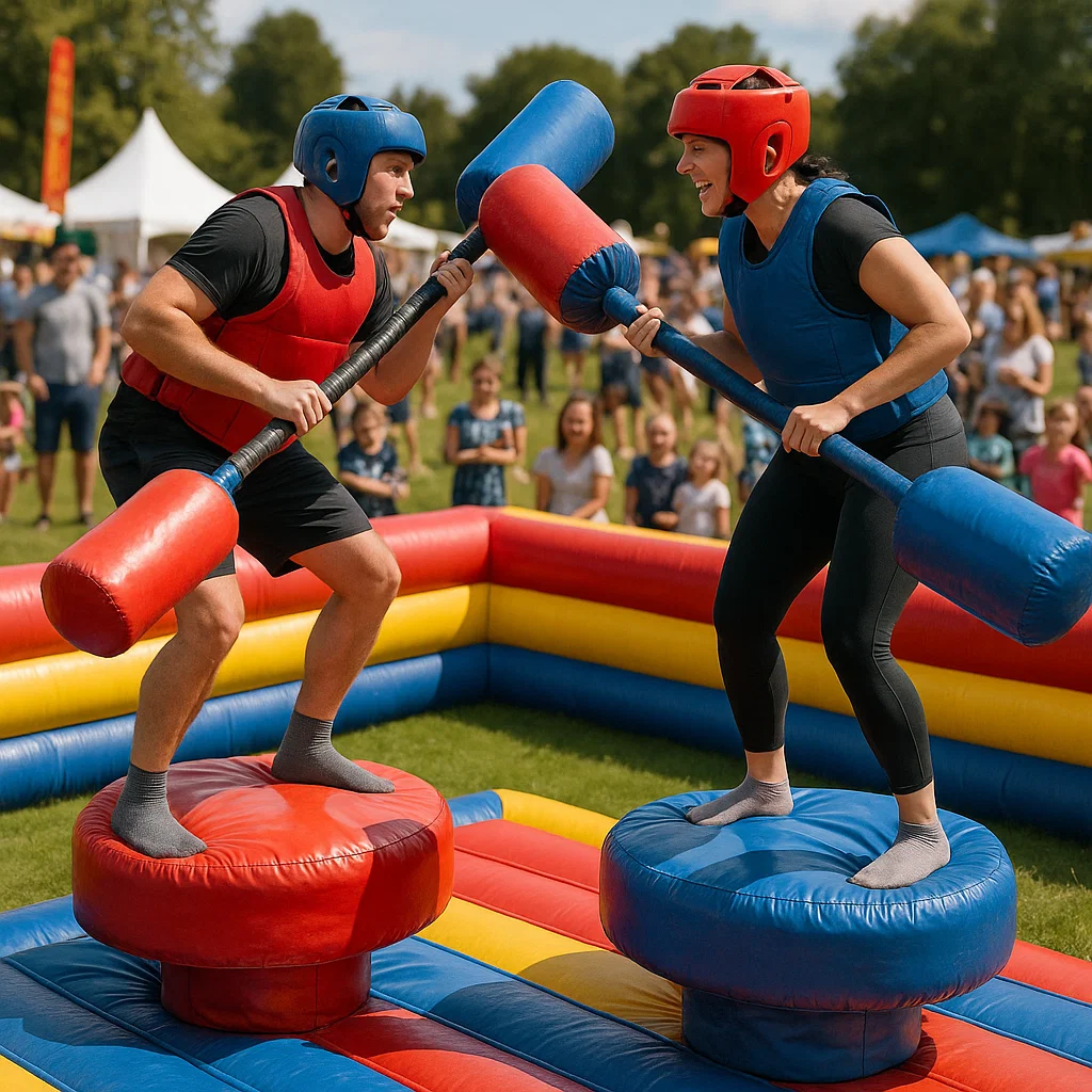 Gladiator jousting rentals in Garrett Park, Maryland | Event Ready