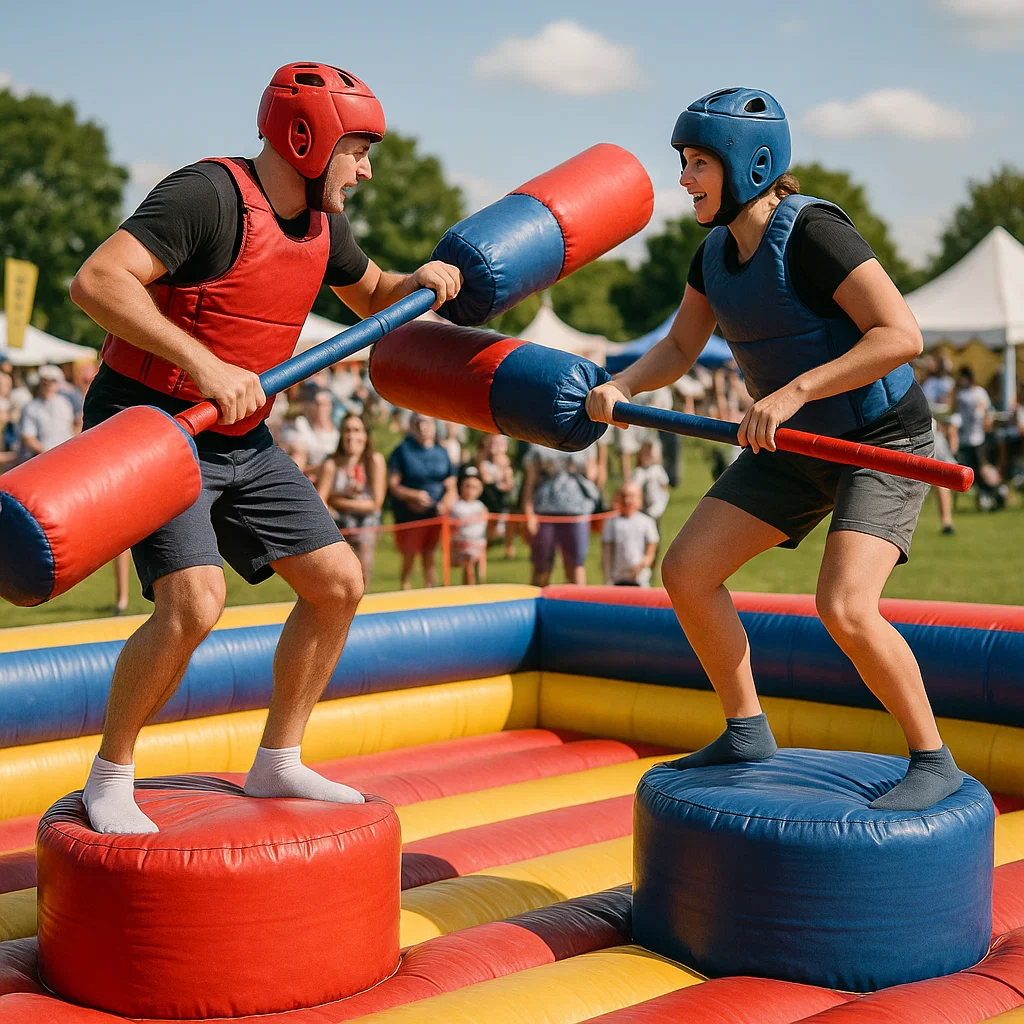 Gladiator jousting rentals in North Castle, New York | Clean & Insured