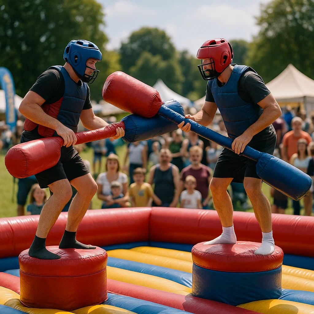 Gladiator jousting rentals in Llewellyn, Pennsylvania | Fun for All Ages