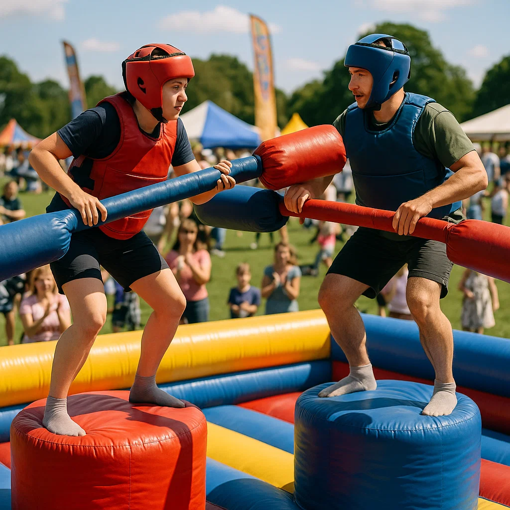 Gladiator jousting rentals in Garnet Valley, Pennsylvania