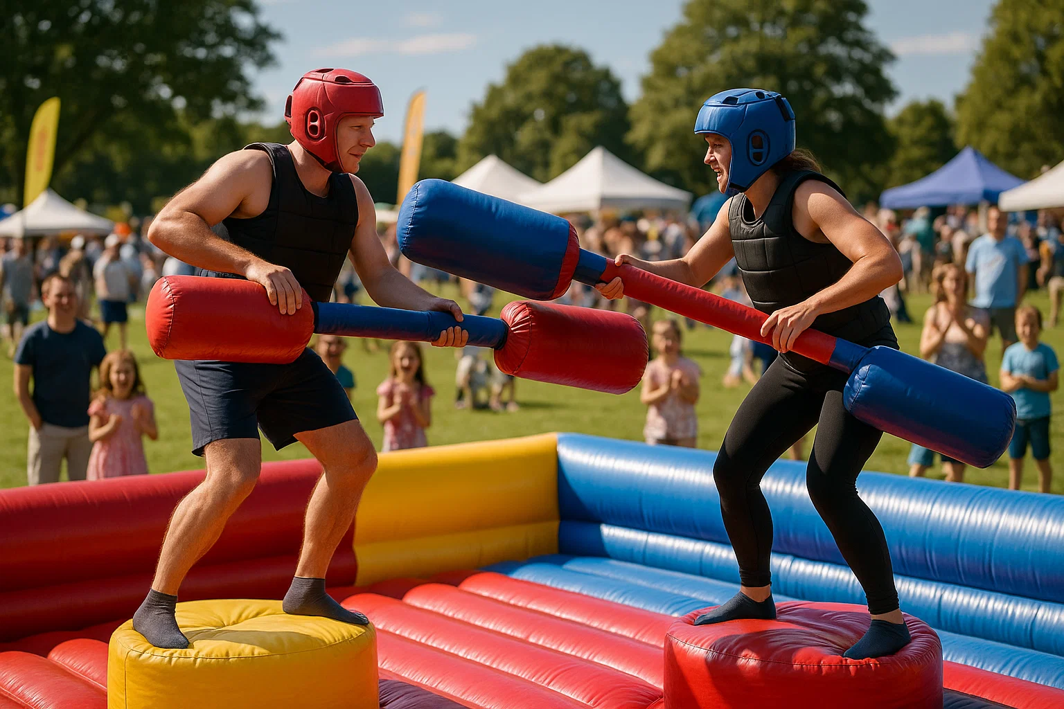 Gladiator jousting rentals in Wallington, New Jersey | Delivery & Setup